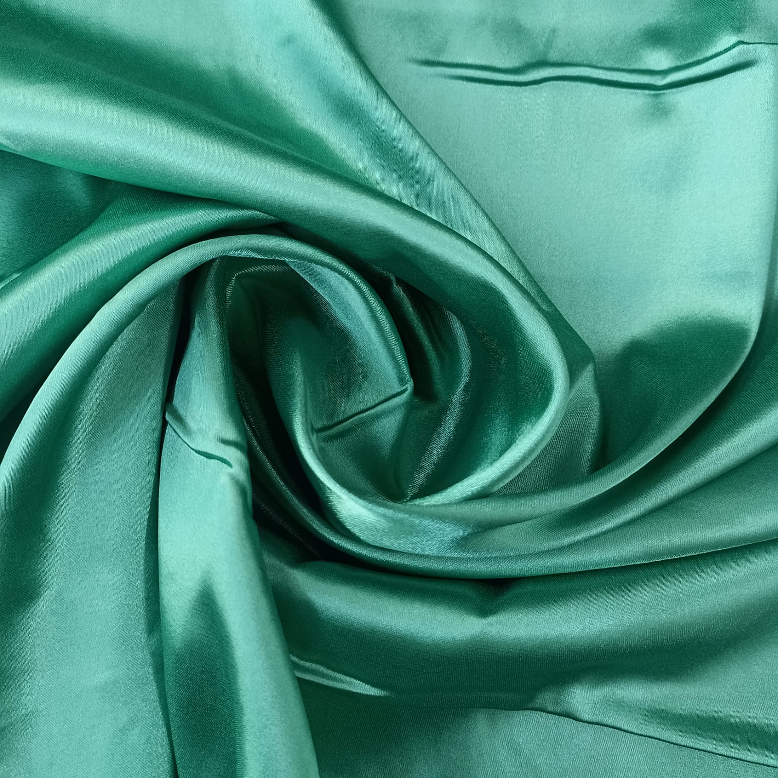 Cetim Com Elastano Verde Jade - Marantex Tecidos