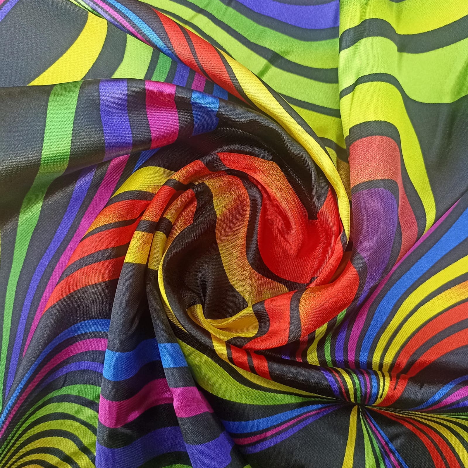 Tecido Cetim Charmousse 100% Poliester