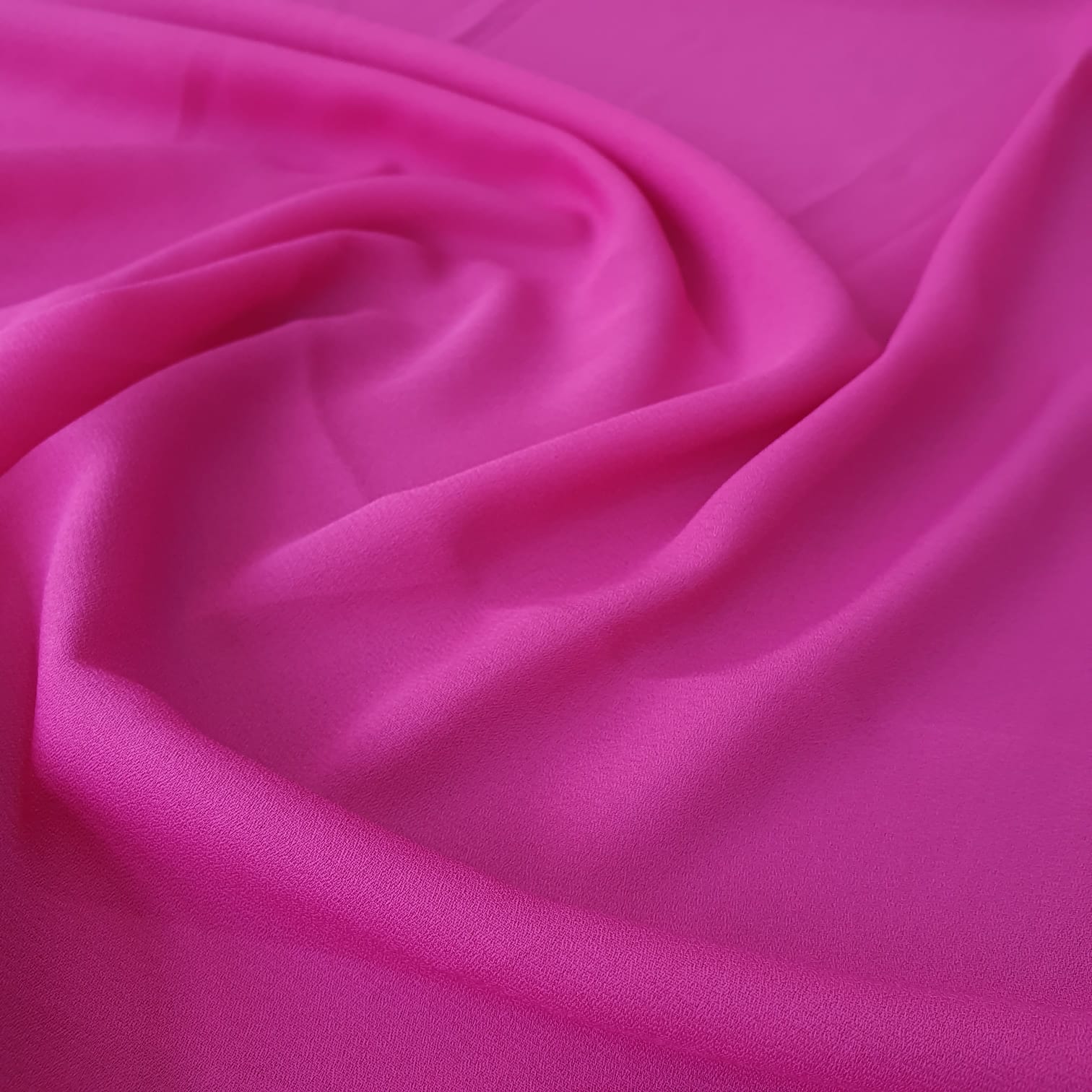 Crepe GGT Rosa Pink - Marantex Tecidos