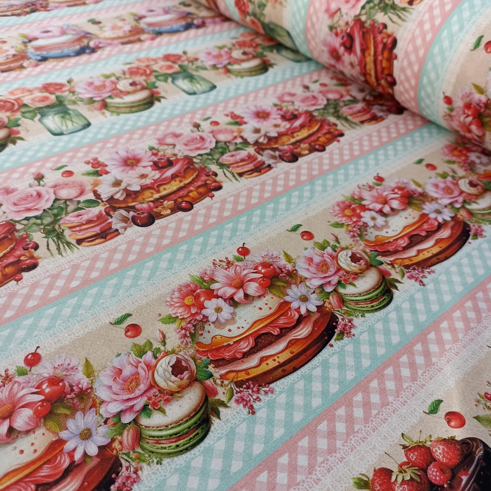 Tecido tricoline lisa e estampada 100% algodão